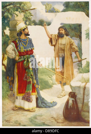 Jezebel, Ahab and Elijah Stock Photo: 184244485 - Alamy