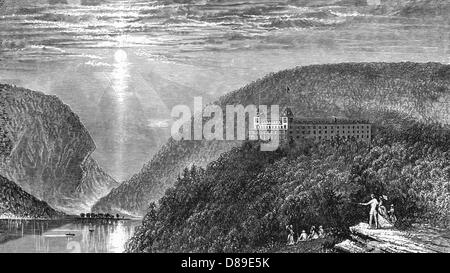 Delaware Water Gap from the New Jersey side. Gettysburg from Cemetery ...