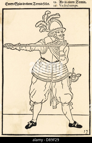17TH CENTURY PIKEMAN Stock Photo - Alamy