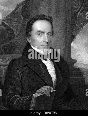 Lewis Cass, 1782 - 1866. American military officer and politician Stock ...