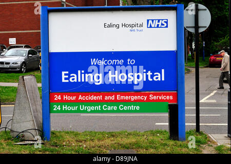 Ealing Hospital, West London Stock Photo - Alamy