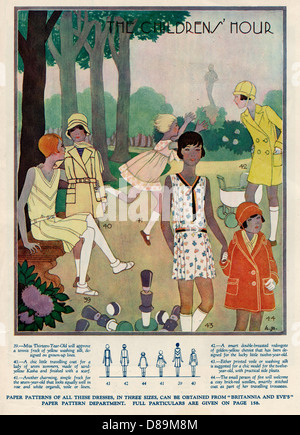 Children's fashion, 1929 Stock Photo: 122455786 - Alamy