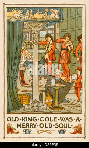 Nursery Rhymes-Old King Cole Stock Photo - Alamy