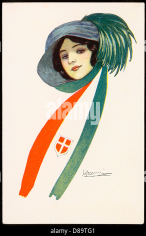 ITALIAN FLAG SCARF Stock Photo - Alamy