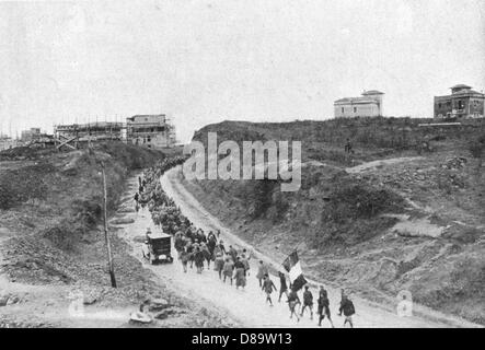 March on Rome, October 1922, Benito Mussolini and Fascist "Blackshirts ...