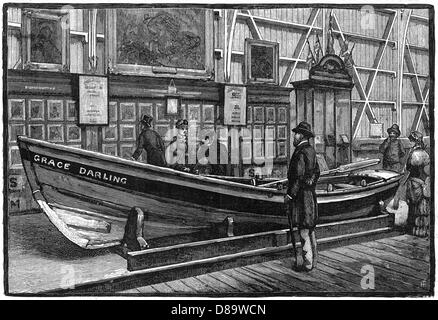 The Grace Darling Boat Stock Photo - Alamy