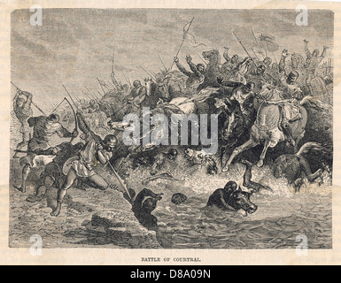 BATTLE OF COURTRAI Stock Photo - Alamy