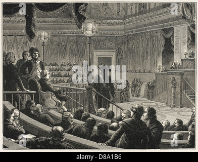 Trial of Louis XVI France December 1792 Stock Photo - Alamy