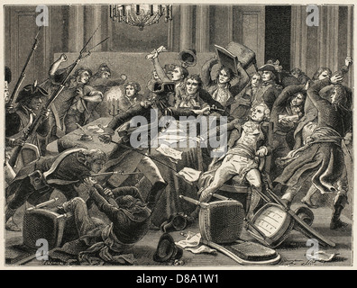 Fall Of Robespierre Stock Photo - Alamy