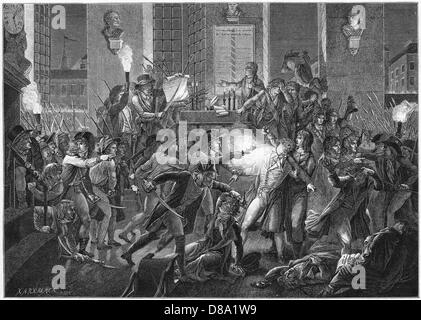 Fall Of Robespierre Stock Photo - Alamy