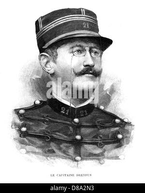 Alfred Dreyfus, 1859 – 1935. French artillery officer. Central figure ...