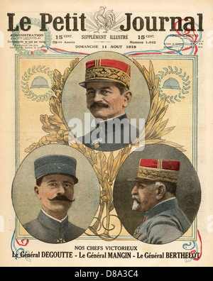 WWI - French Generals Stock Photo - Alamy