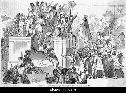 The Paris Revolution of 1848: The Mob in the Throne Room of the ...