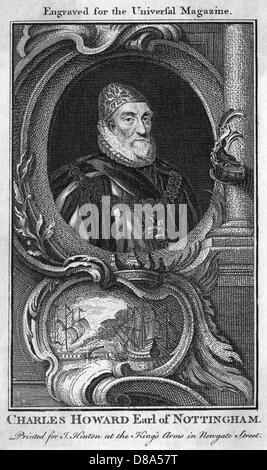 CHARLES HOWARD OF EFFINGHAM (1536-1624) English statesman and Lord High ...