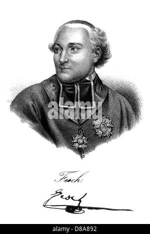 Joseph Fesch (1763-1839) French cardinal born in Corsica. He was ...