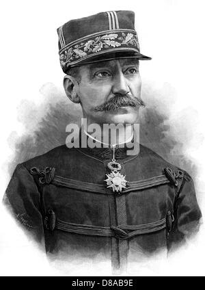 Joseph Gallieni (1849-1916), French First World War general, 1917 Stock ...