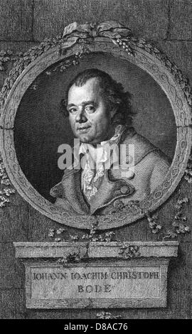 Johann Joachim Christoph Bode, 1730-1793, a German translator, actor ...
