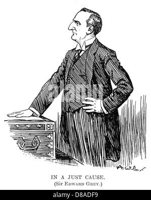 SIR EDWARD GREY (1862 - 1933), British Liberal statesman who served as ...
