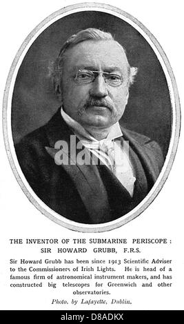 SIR HOWARD GRUBB Irish inventor and manufacturer of telescopes and ...