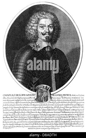 CHARLES de Lorraine, quatrieme duc de GUISE, French Catholic leader and ...