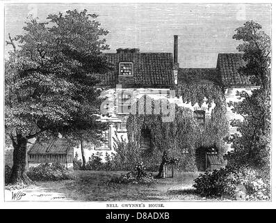 The home of Eleanor Gwyn, actress and mistress of Charles II, at ...