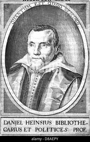 Daniel Heinsius - Dutch librarian, scholar and statesman Stock Photo ...