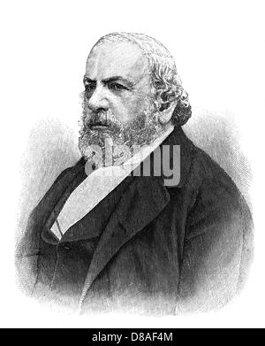 Ferdinand Hiller, 1811 - 1885, a German composer, conductor and music ...