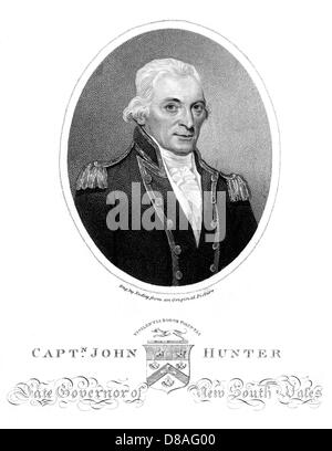 Captain JOHN HUNTER Captain in the Royal Navy and governor of New South ...