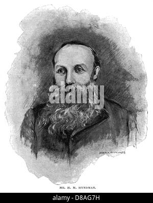 HENRY MAYERS HYNDMAN Socialist politician Stock Photo - Alamy