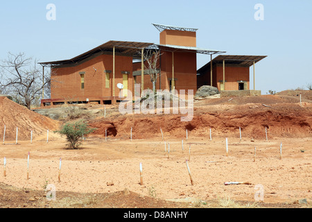 Construction site of the the Opera Village of the film director and ...
