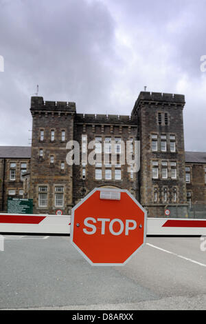 Maindy Barracks , Cardiff, UK. 23rd May 2013. Home Secretary Theresa ...