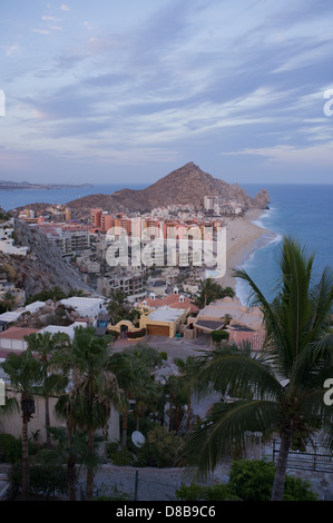 Color photograph looking down Solmar Beach at Cabo San Lucas Stock ...