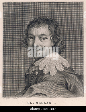 Claude Mellan, French (1598-1688), Abel Servien, in or after 1659, engraving on laid paper Stock ...
