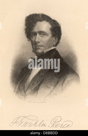 Franklin Pierce (1804-1869), American statesman who served as 14th ...