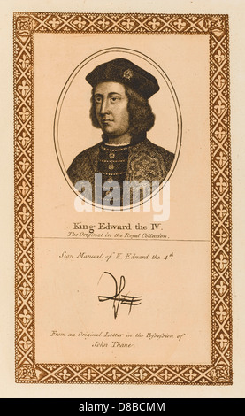 Edward IV, 1442 - 1483. King of England, 1461 - 1470 and 1471 - 1483 ...