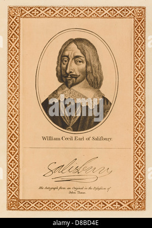 WILLIAM CECIL, second earl of SALISBURY Stock Photo - Alamy