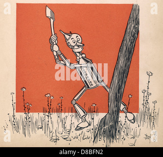 Wizard Of Oz Tin Man Stock Photo - Alamy