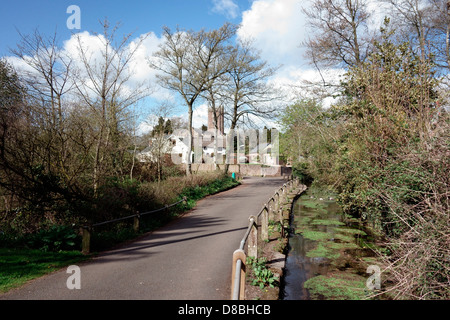 Village of Halberton near Tiverton, Devon UK - St Andrew's Church Stock ...