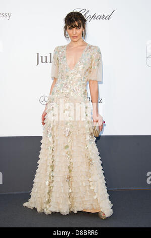 Milla Jovovich attends the amfAR Cannes Gala 2022 at Hotel du Cap-Eden ...