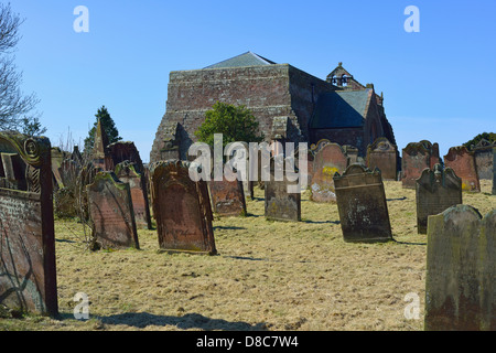 Gravestones. Church of St. Mary Holme Cultram. Abbeytown, Cumbria ...