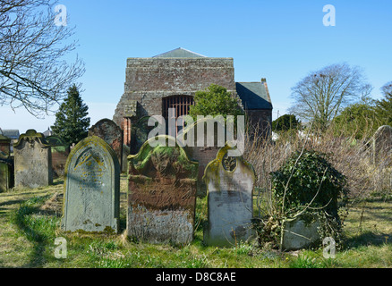 Gravestones. Church of St. Mary Holme Cultram. Abbeytown, Cumbria ...