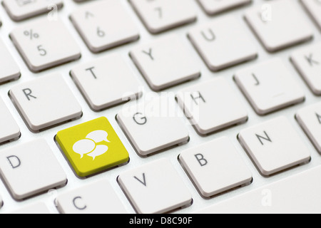 Macro Of A Keyboard With SEO Button Stock Photo - Alamy