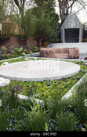 Chelsea Flower Show 2013 B&Q Sentebale ÈForget-me-notı Garden Designer ...