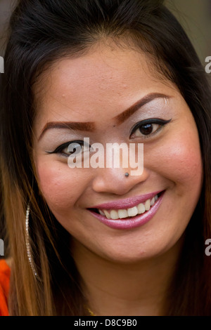 Massage Girl in Patong Beach on Phuket, Thailand Stock Photo - Alamy