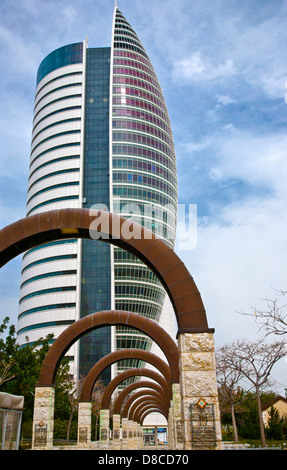 Sail-Tower, Haifa, Israel Stock Photo - Alamy