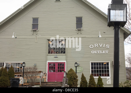 The large, rustic-chic Orvis store in Manchester, Vt has everything fly ...