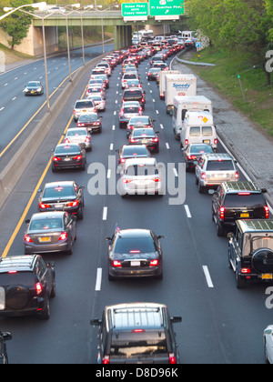 Traffic Lanes and Ramps, The Brooklyn Bridge, NYC, USA Stock Photo - Alamy
