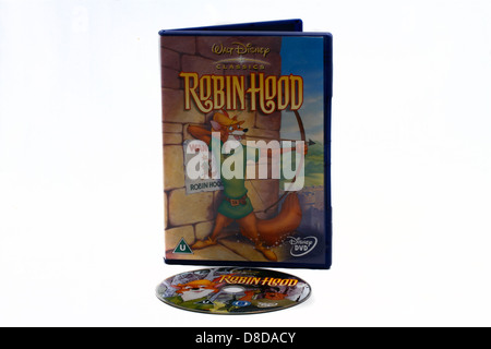 Walt Disney Classic Classic - Robin Hood cartoon DVD Stock Photo - Alamy