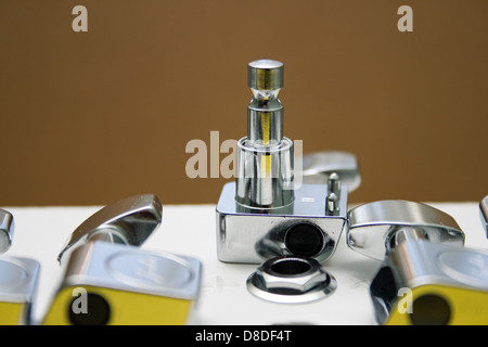 Fender guitar machine heads Stock Photo - Alamy