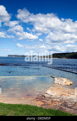 A view of the Fairlight Tidal Pool in Manly, on the north shore of ...